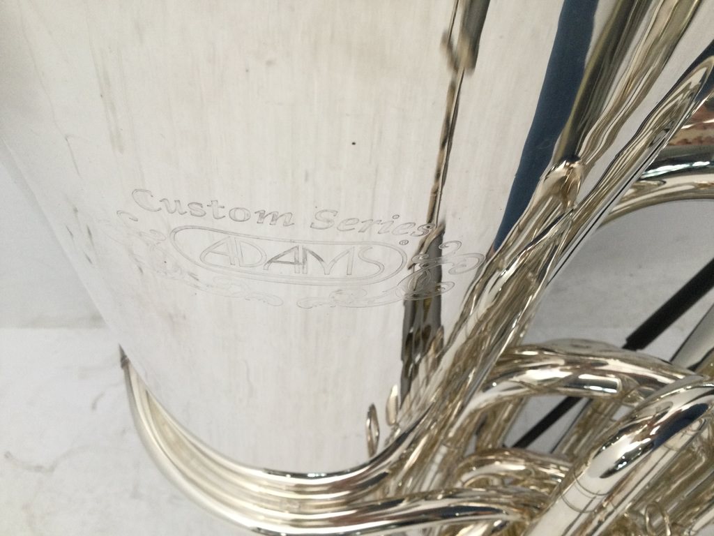 Buy Pre owned Tuba C Adams Custom Series 6/4 Selected Silver Plated ...