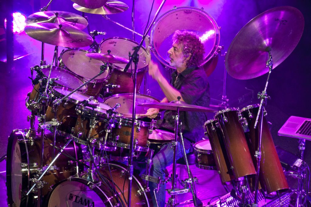 Simon Phillips Cymbal Setup