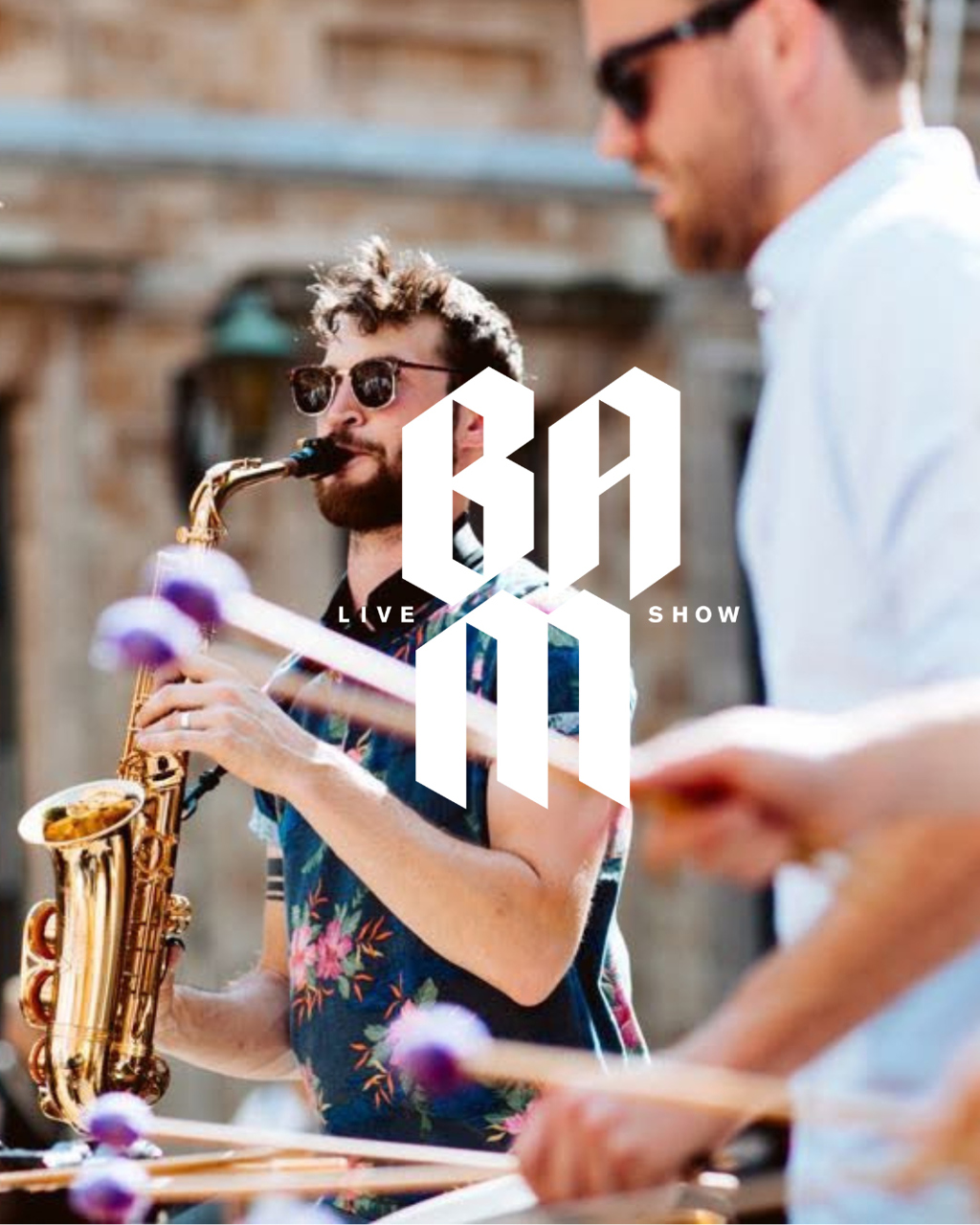 BAM, un mélange unique de percussions et de saxophone ! | Adams Évènements