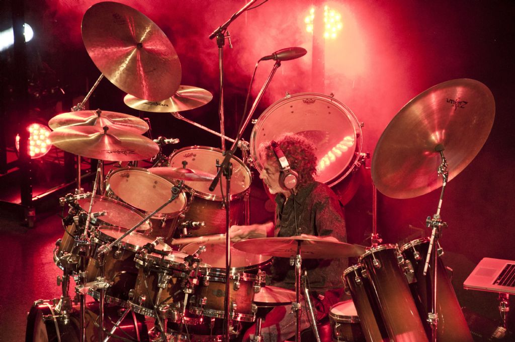 Simon Phillips Cymbal Setup