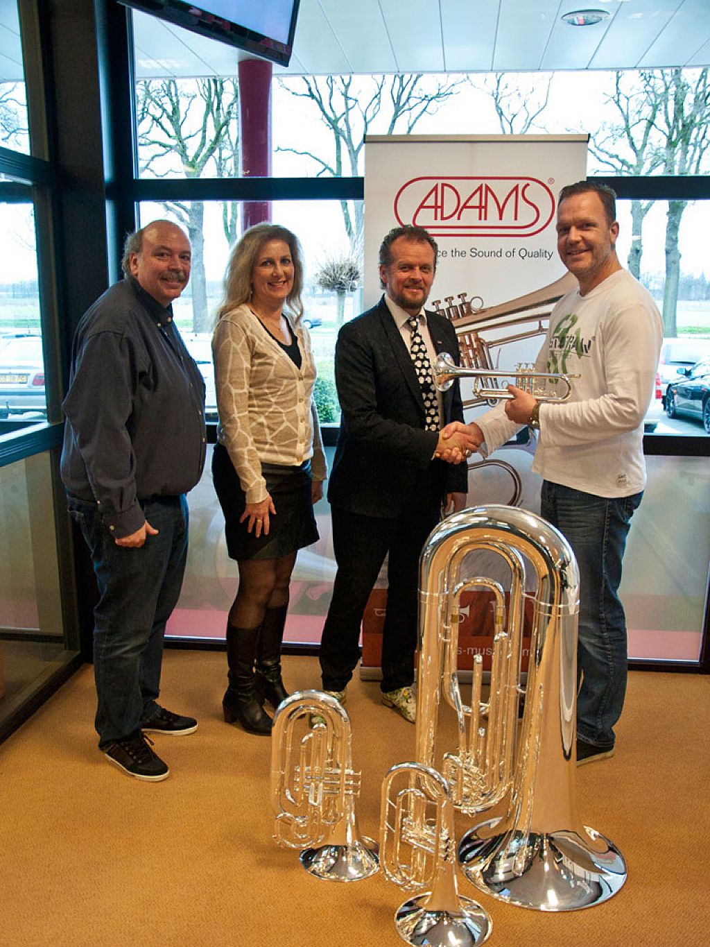 Jubal kiest voor Adams Marching Brass | Adams - Together in Music